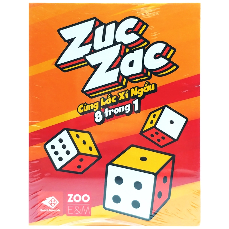 Boardgame Zuc Zac - Cùng Lắc Xí Ngầu - FAHASA.COM