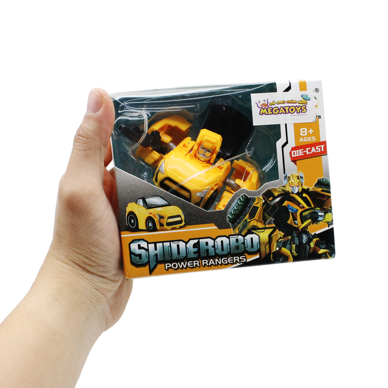 Đồ Chơi Mô Hình Ô Tô Biến Hình Robot - Shide Toys 611-2 - Màu Vàng ...
