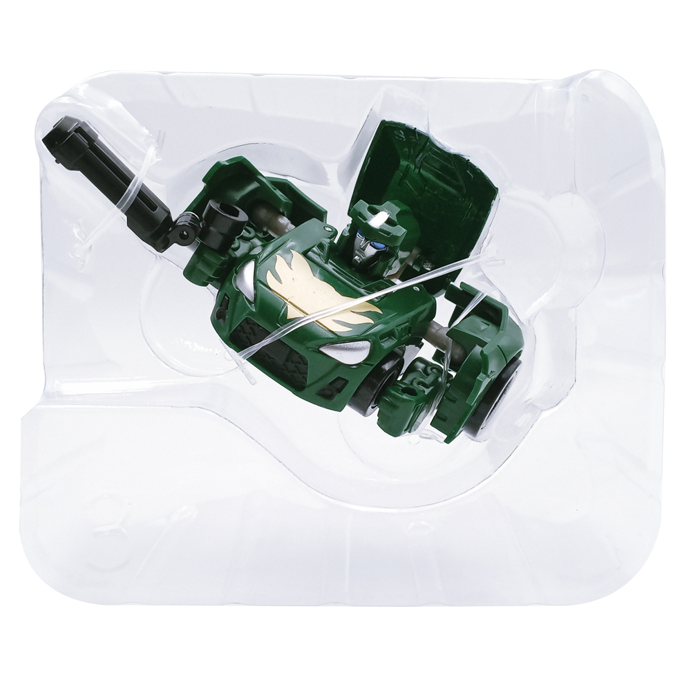 Đồ Chơi Mô Hình Ô Tô Biến Hình Robot - Shide Toys 611-2 - Màu Xanh Rêu