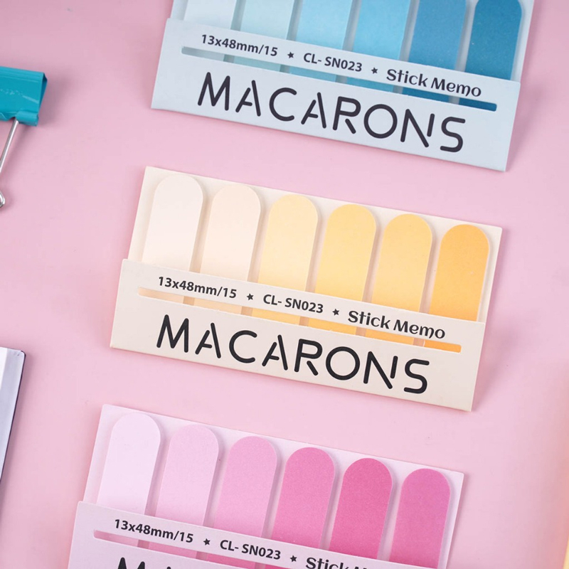 Giấy Note Phân Trang Macarons 23 x 48 mm - ClassMate CL-SN023 (15 Tờ ...