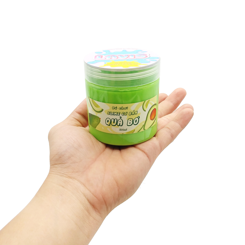 Đồ Chơi Slime Cơ Bản Lavis: Quả Bơ - 200 ml - FAHASA.COM