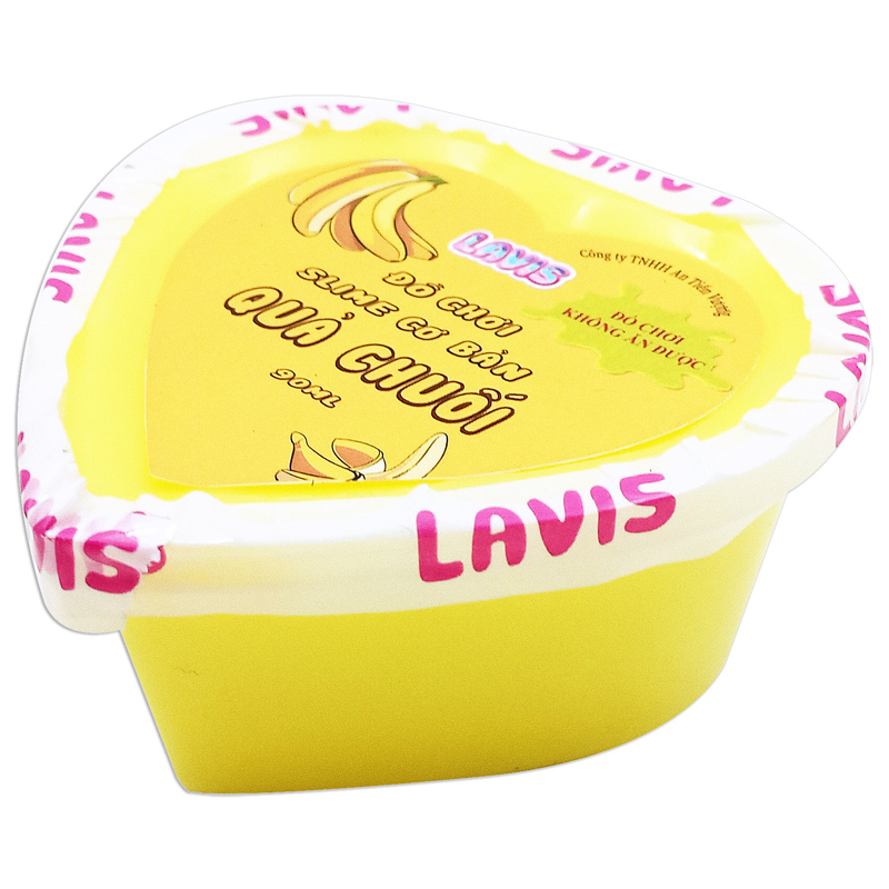 Đồ Chơi Slime Cơ Bản Lavis: Quả Chuối - 90 ml - FAHASA.COM