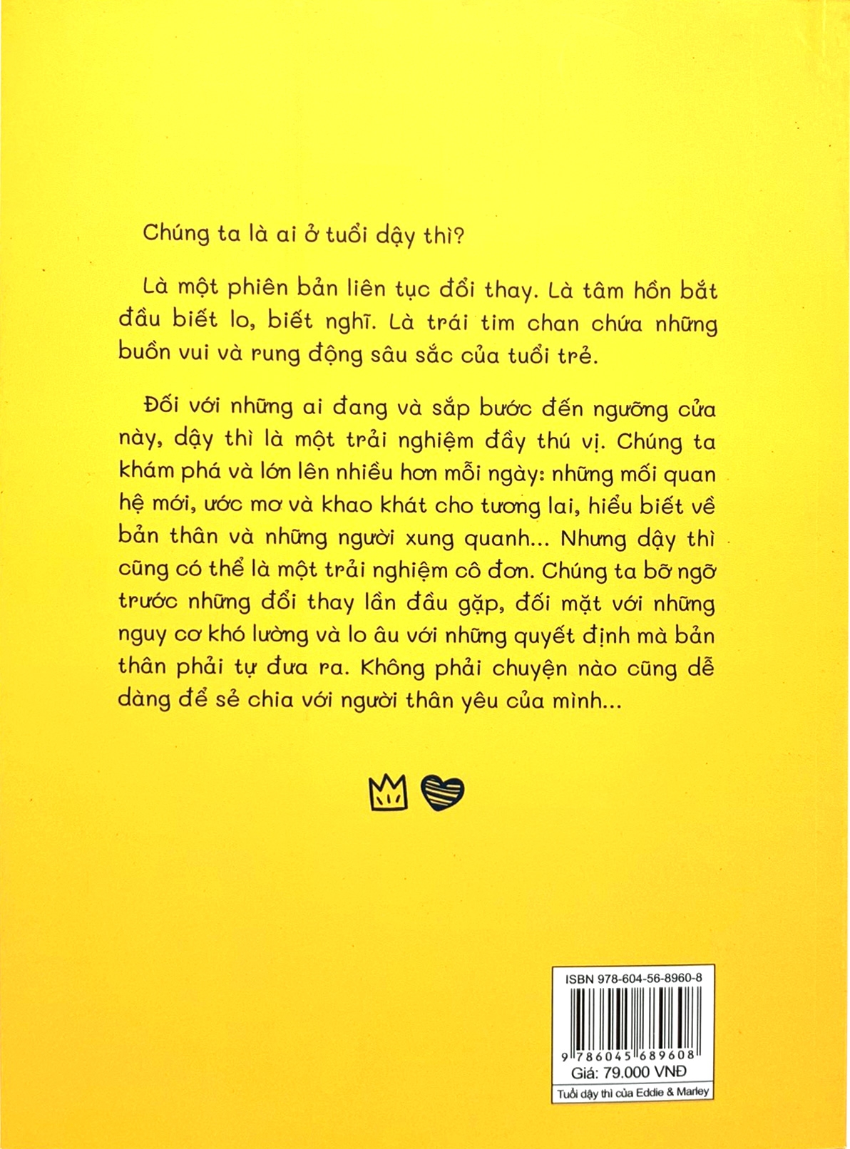 Sách Tuổi Dậy Thì Của Eddie Và Marley - Chia Sẻ Những Câu Chuyện Tưở ...