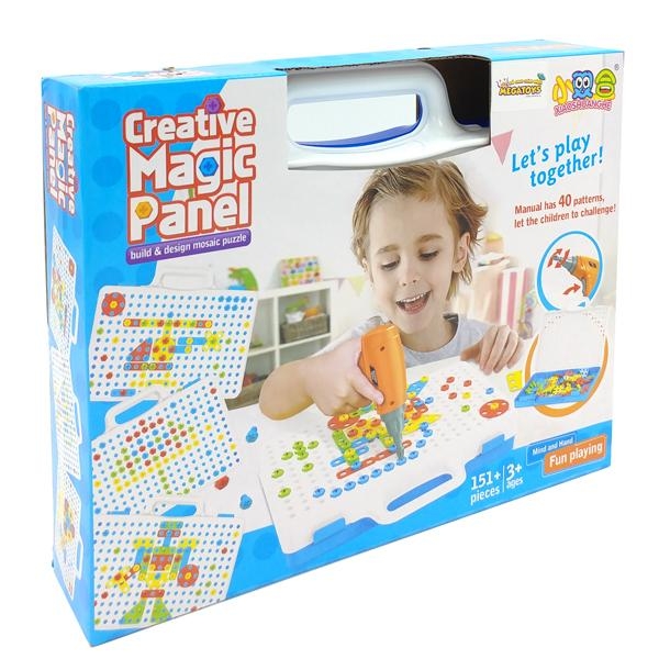 Đồ Chơi Sáng Tạo Creative Magic Panel 598-STEM (151 Chi Tiết) - FAHASA.COM