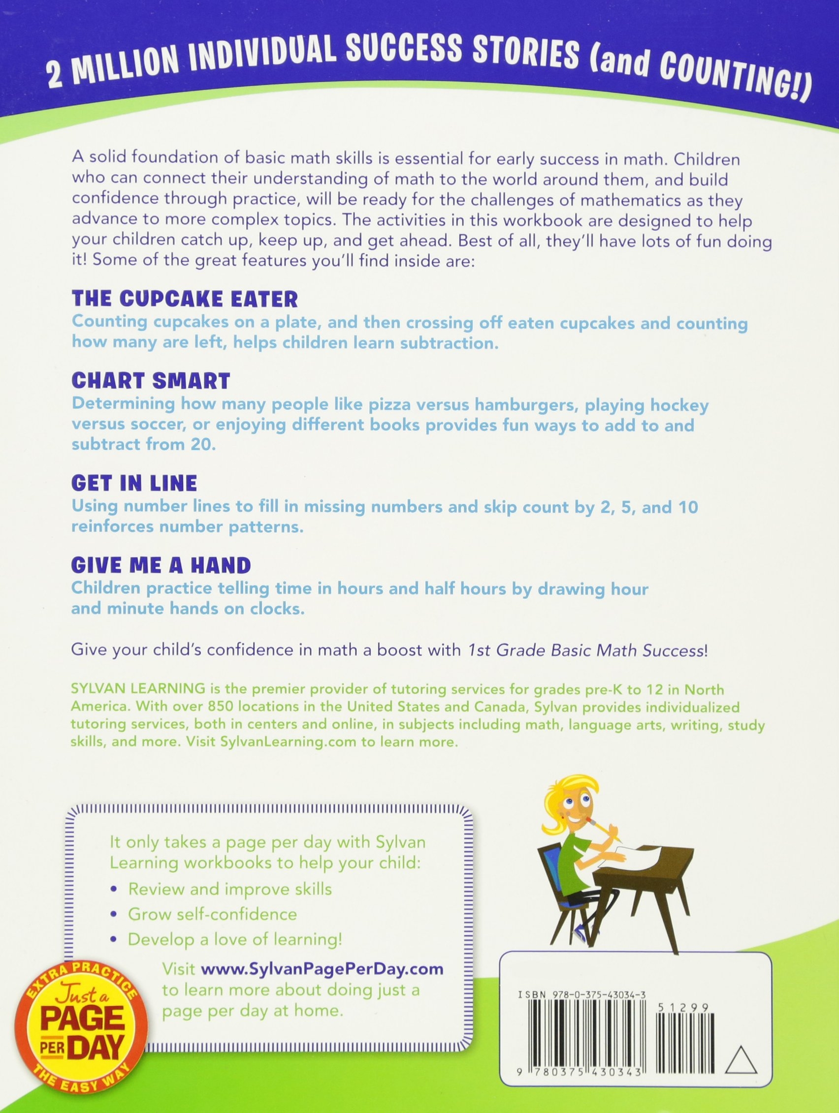 1st Grade Basic Math Success Workbook - FAHASA.COM