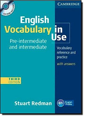 English Vocabulary in Use Pre-Inter & Intermediate With Answers & CD-ROM