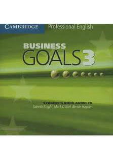 Business Goals Level 3 Audio CD