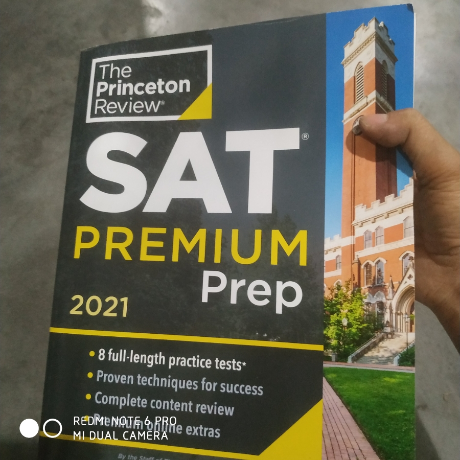 [Phiên chợ sách cũ] Princeton Review SAT Premium Prep, 2021: 8 Practice ...