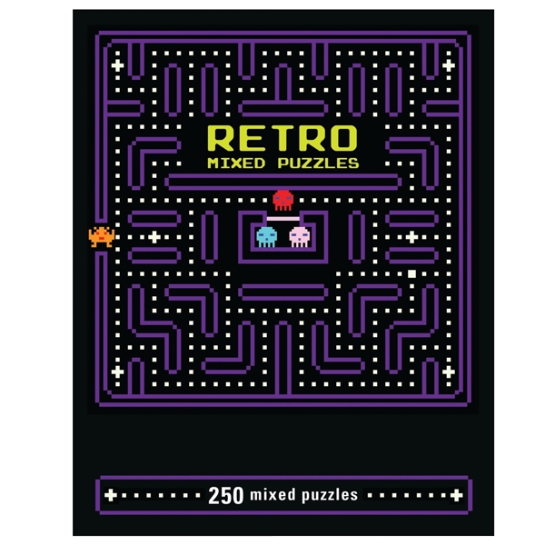 250 Retro Mixed Pacman Puzzles - FAHASA.COM
