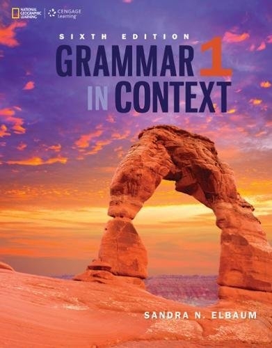 GRAMMAR IN CONTEXT 1 STUDENT BOOK - FAHASA.COM