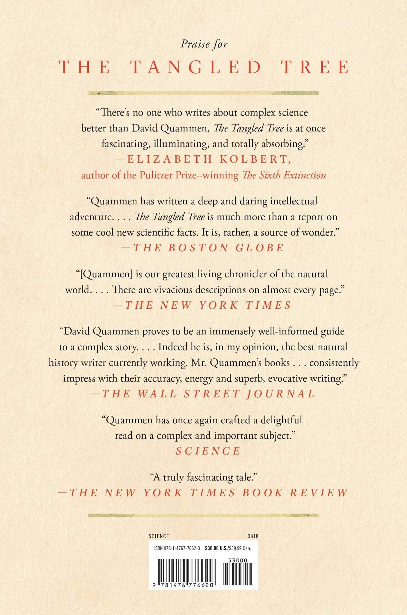 The Tangled Tree: A Radical New History of Life