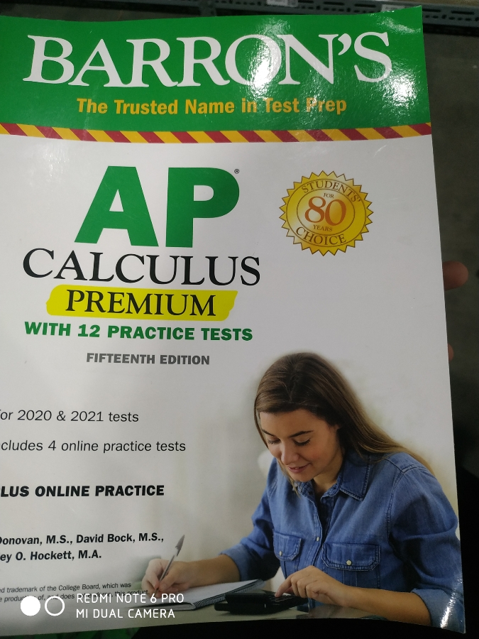 [Phiên chợ sách cũ] AP Calculus Premium: With 12 Practice Tests (Barron ...