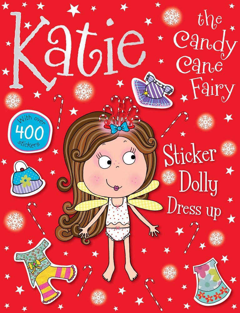 Katie the Candy Cane Fairy Sticker Dolly Dress Up