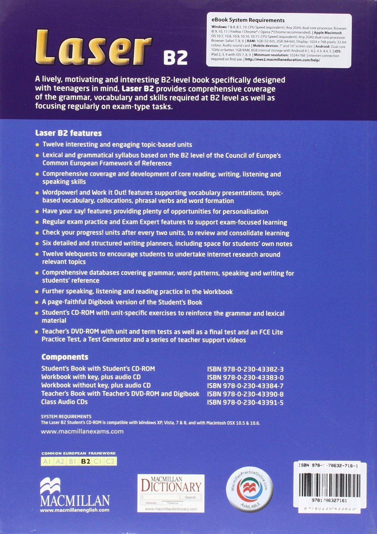 Laser B2 Student's Book With CD-ROM Pack - 3rd Edition - FAHASA.COM
