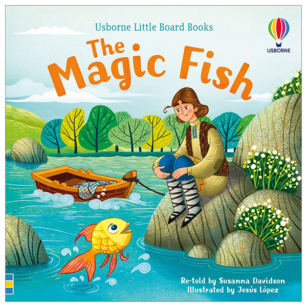 Usborne Little Board Books: The Magic Fish - FAHASA.COM