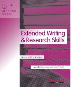 Eng for Acad Studies: Extended Writing & Research Skills - TB