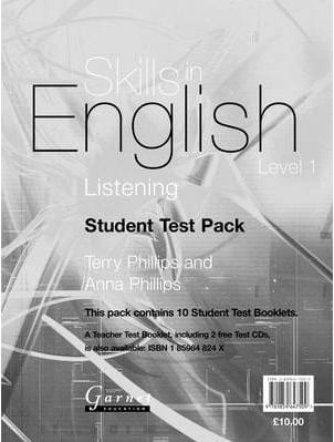 Skills in English: Single Skill Edition Listening Level 1 Student Test ...
