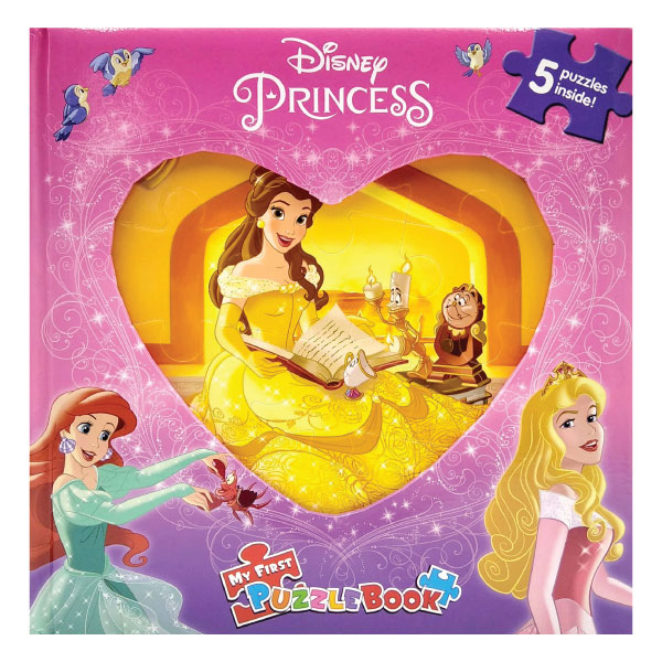 Disney Princess (Heart Shaped #3) My First Puzzle Book - FAHASA.COM