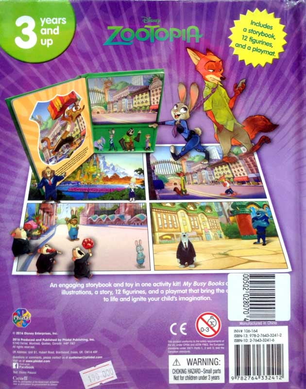 Disney Zootopia My Busy Book