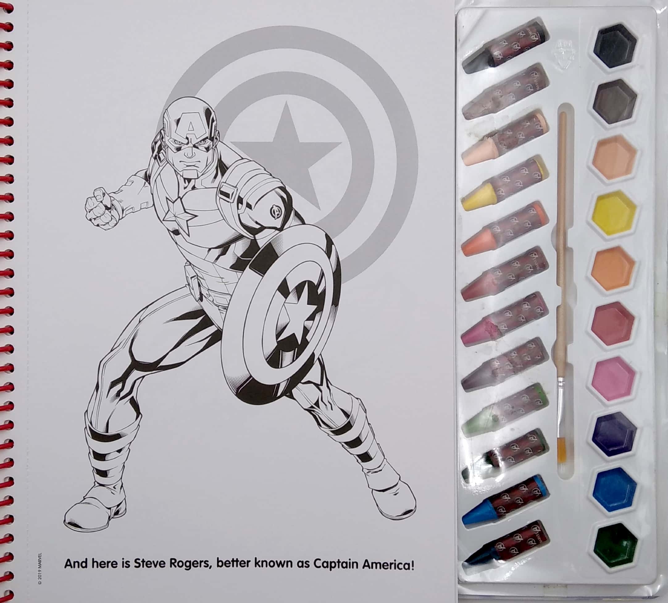 Marvel Infinity Deluxe Poster Paint & Color - FAHASA.COM