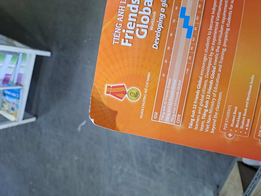 Sách [Phiên chợ sách cũ] Tiếng Anh 12 Friends Global - Workbook ...