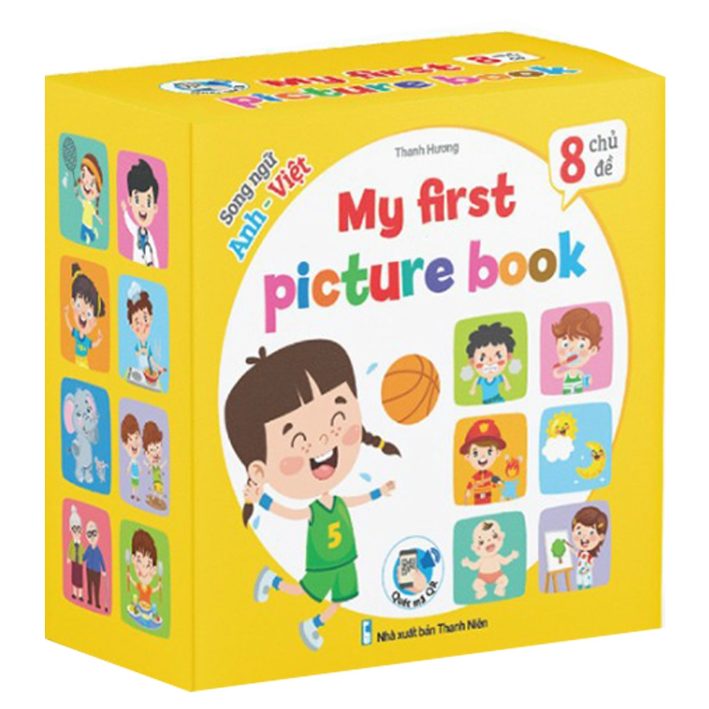 Bộ Sách My First Picture Book - Song Ngữ Anh Việt - 8 Chủ Đề Bộ 8 Cuốn ...