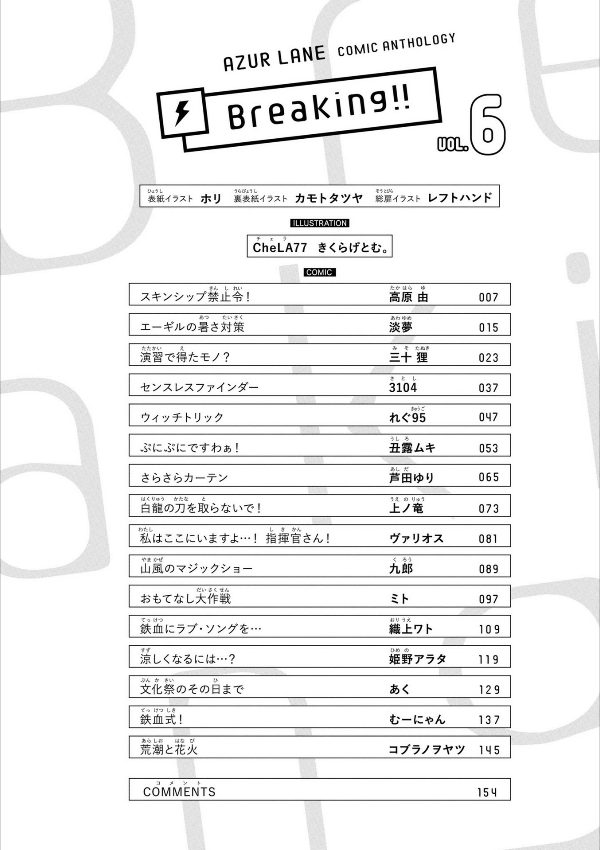 アズールレーン コミックアンソロジー Breaking!! 6 - Azur Lane Comic Ant - FAHASA.COM