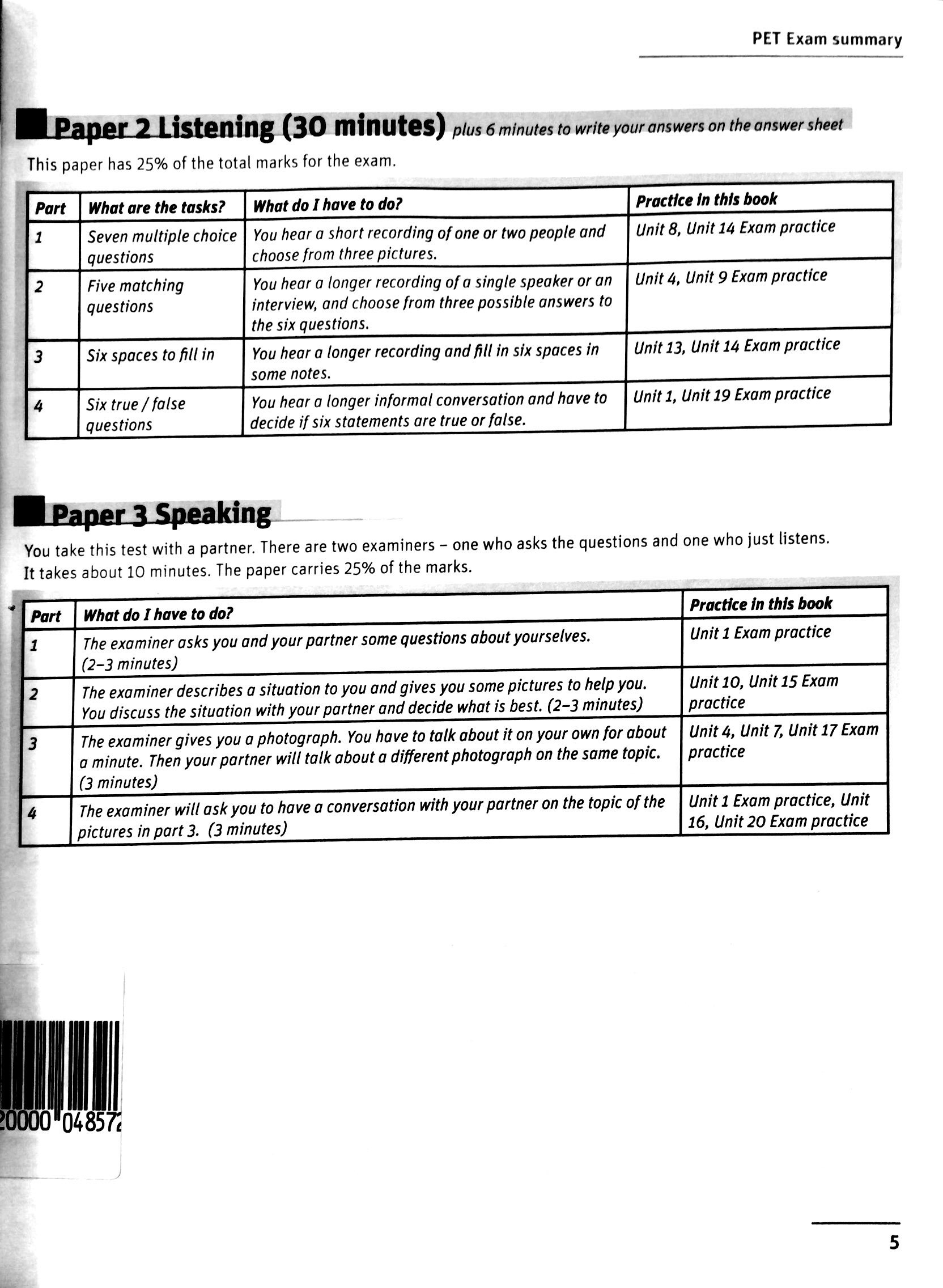 Cambridge Vocabulary for PET Book with Answers and Audio CD - FAHASA.COM