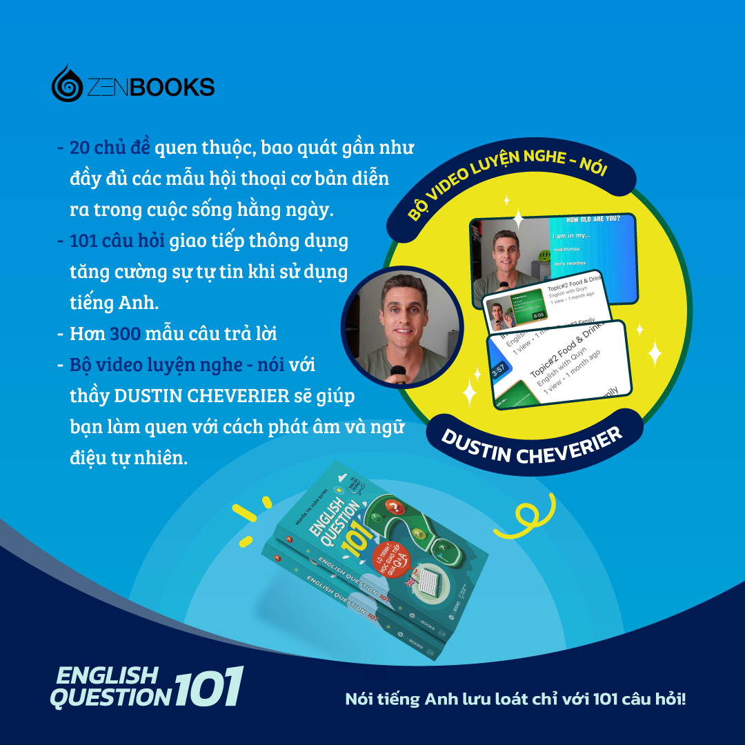 English Question 101 - Lộ Trình Học Giao Tiếp Qua Q&A PDF - YDS.EDU.VN
