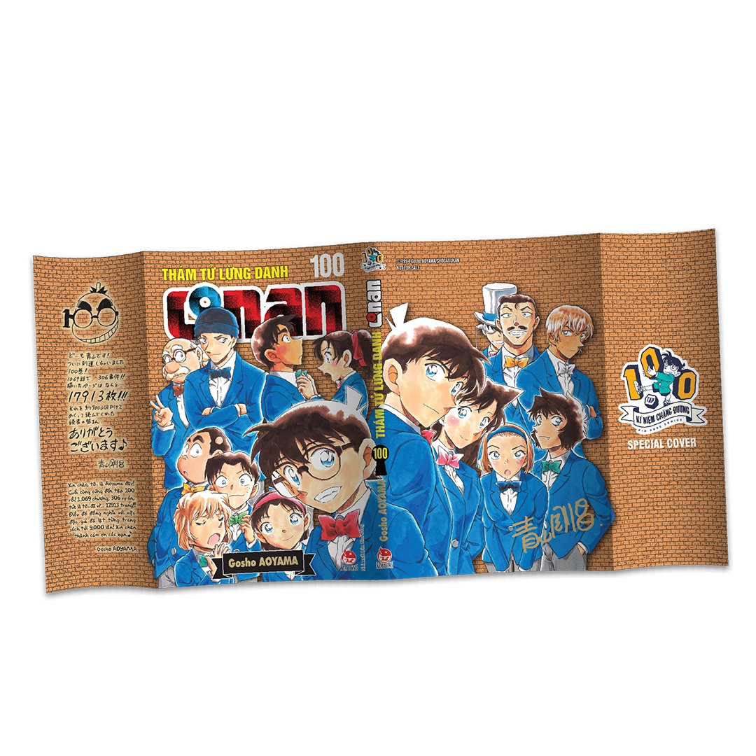 Truyện Tranh Combo Sách Thám Tử Lừng Danh Conan - Tập 100: Bìa Gập ...