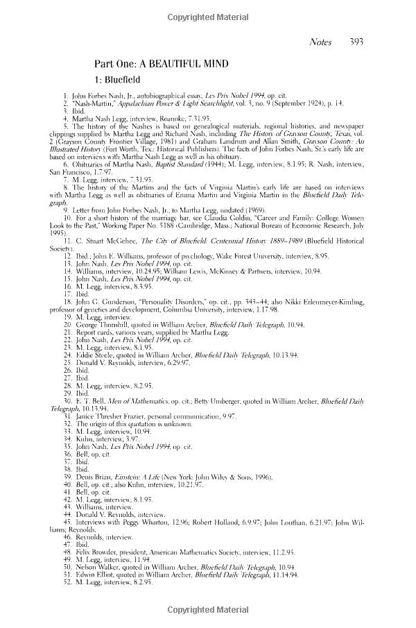 A Beautiful Mind: The Life of Mathematical Genius and Nobel Laureate ...