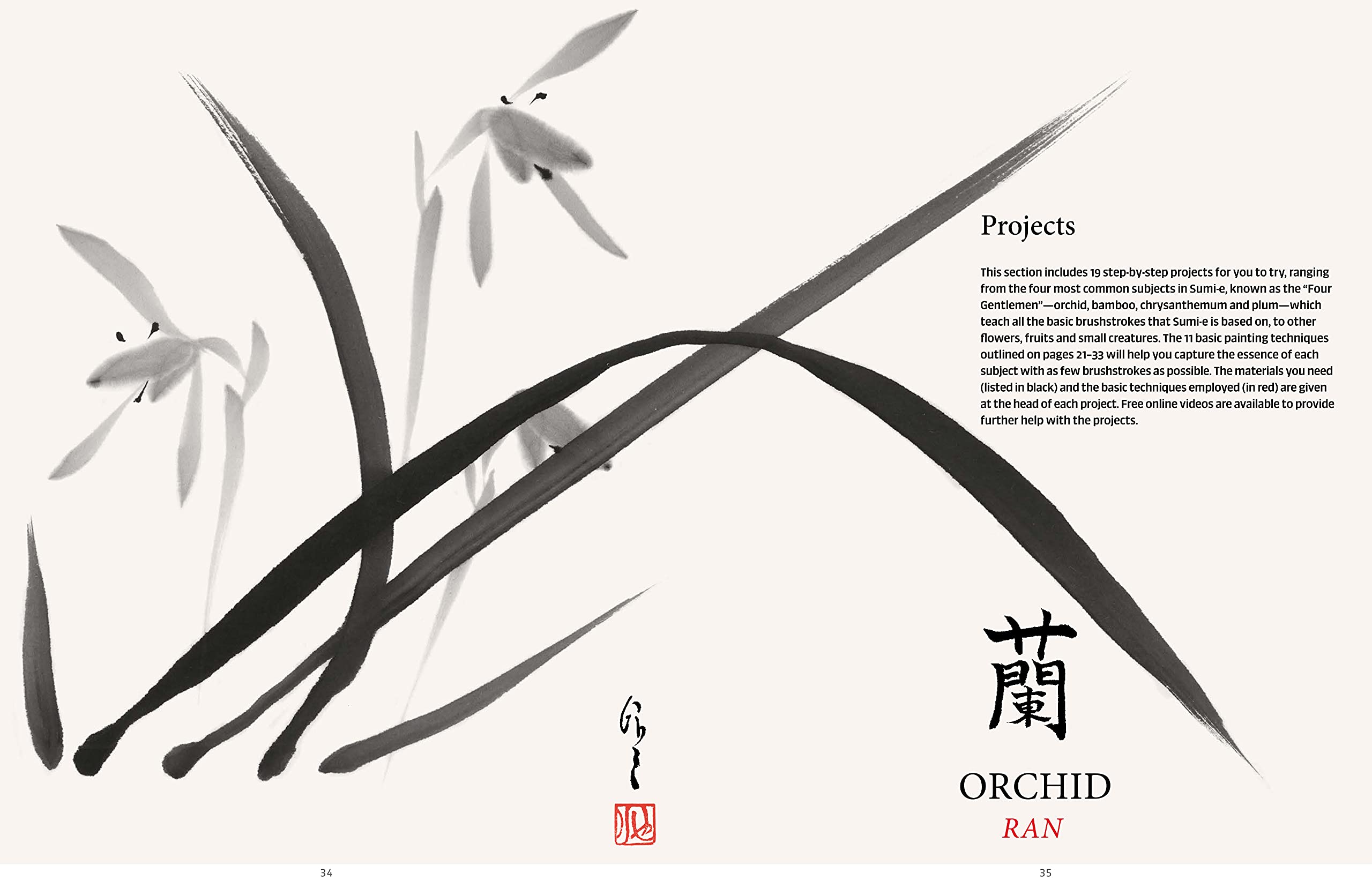 A Beginner's Guide To Sumi-e: Learn Japanese Ink Painting From A Modern ...