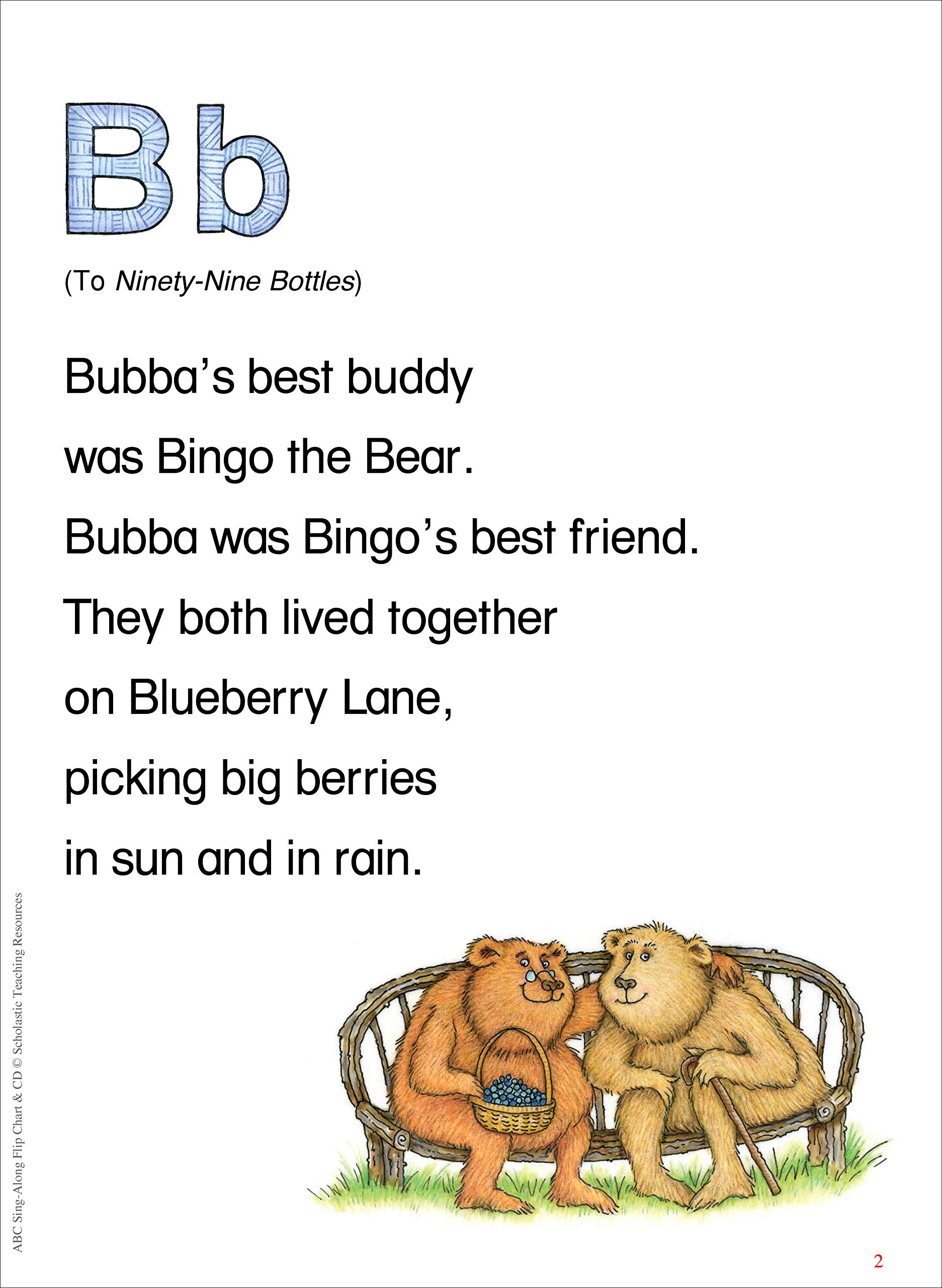 ABC Sing-Along Flip Chart & CD: 26 Fun Songs Set To Your Favorite Tunes ...