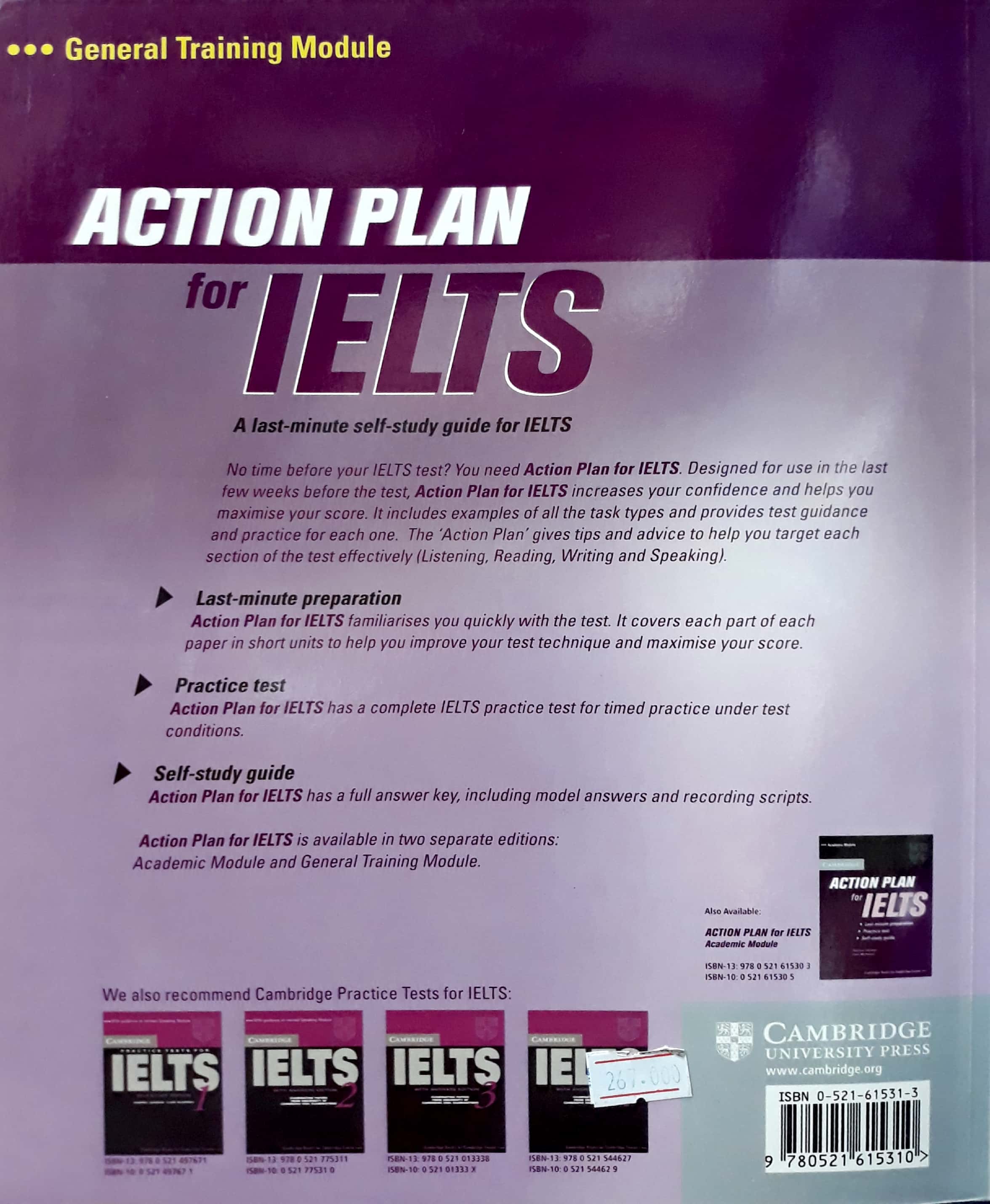 Action Plan for IELTS Self-study Student's Book General Training Module