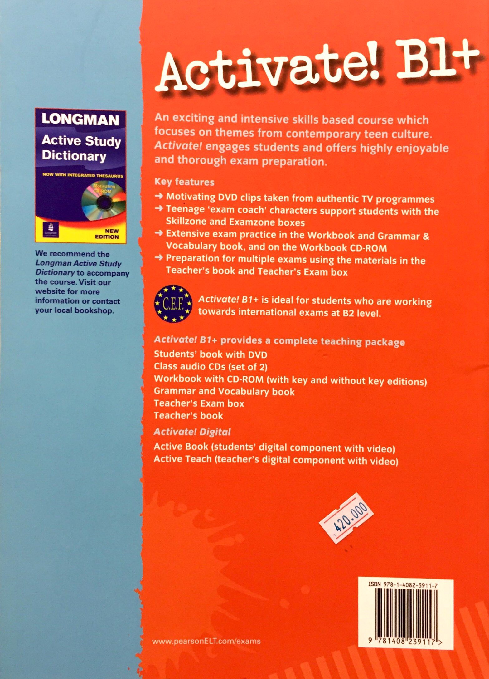 Activate! Teacher's Book B1+ Level - FAHASA.COM