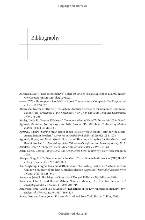 Algorithms to Live By: The Computer Science of Human Decisions - FAHASA.COM