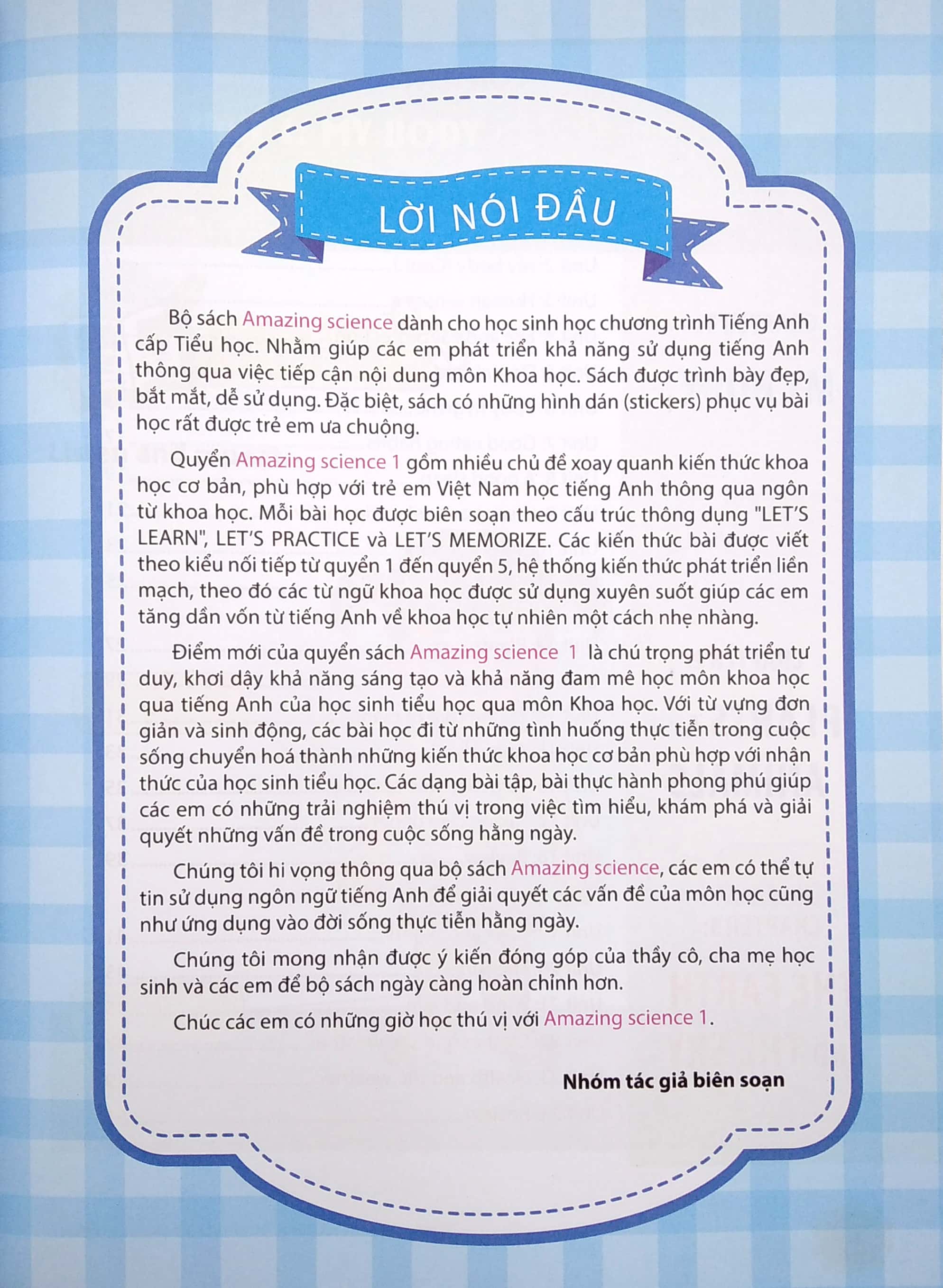 Sách Amazing Science 1 (2023) - FAHASA.COM
