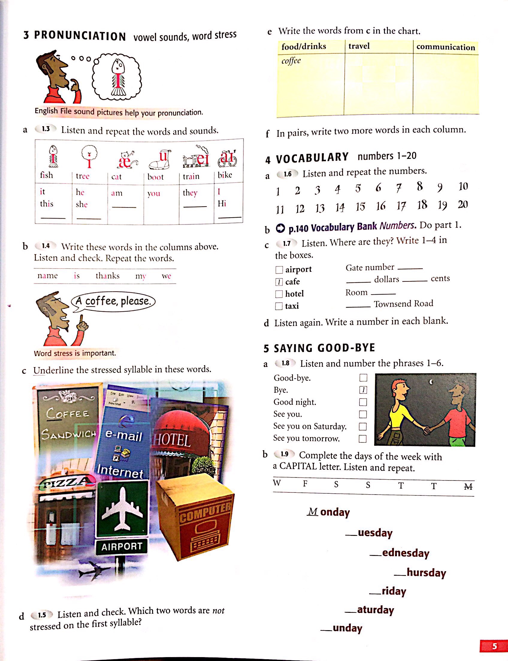 American English File 1 Student Book - FAHASA.COM