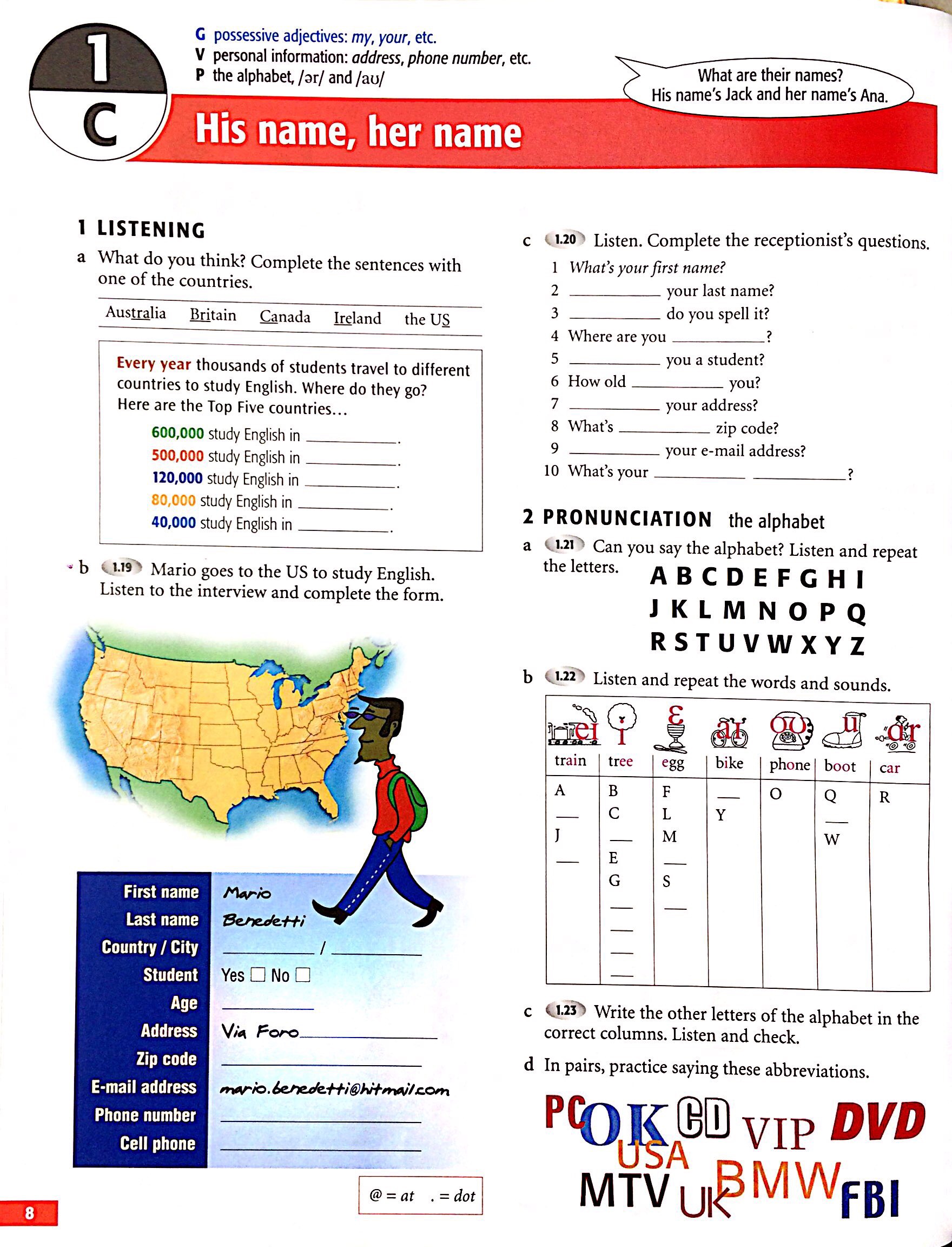 American English File 1 Student Book - FAHASA.COM