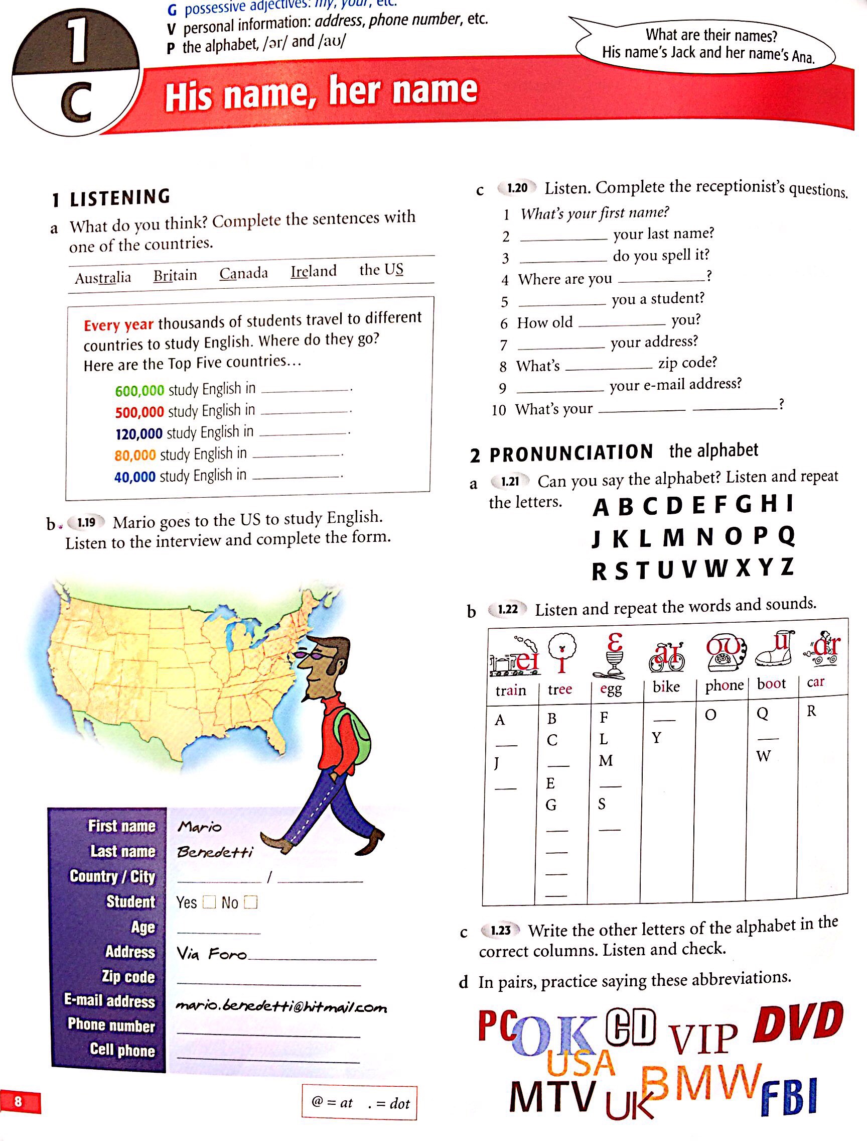 American English File 1 Student Book/Workbook Multipack A - FAHASA.COM