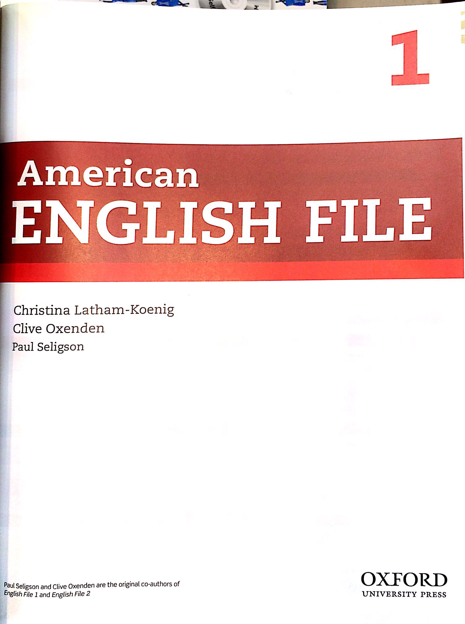 American English File: Level 1: Student Book (Second Edition) - FAHASA.COM