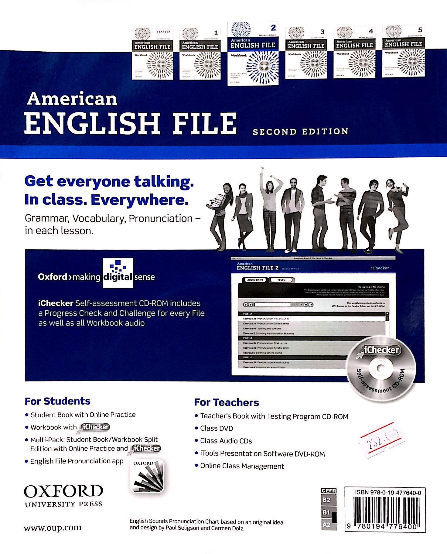 American English File: Level 2: Workbook With Ichecker - FAHASA.COM