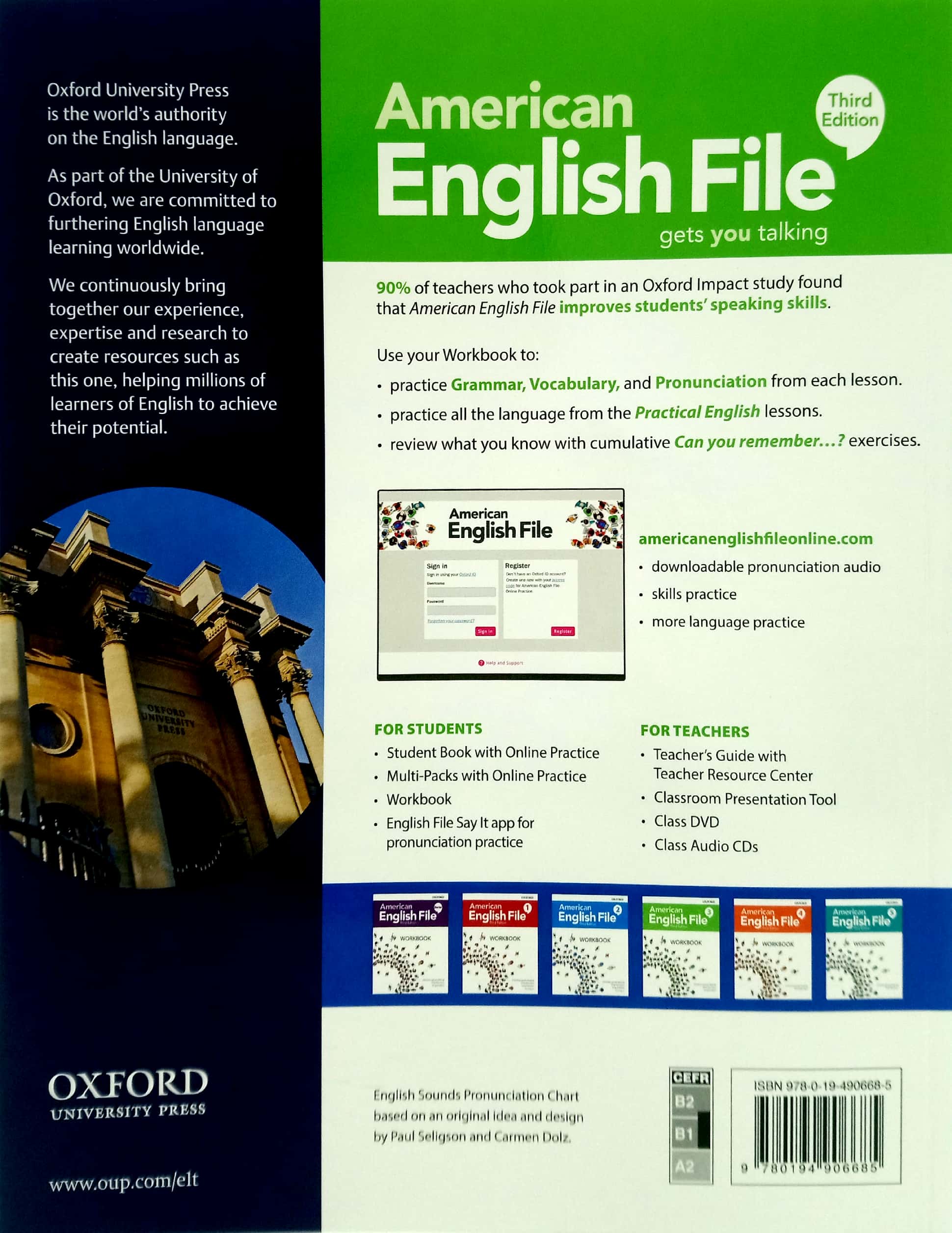 American English File: Level 3: Workbook - FAHASA.COM