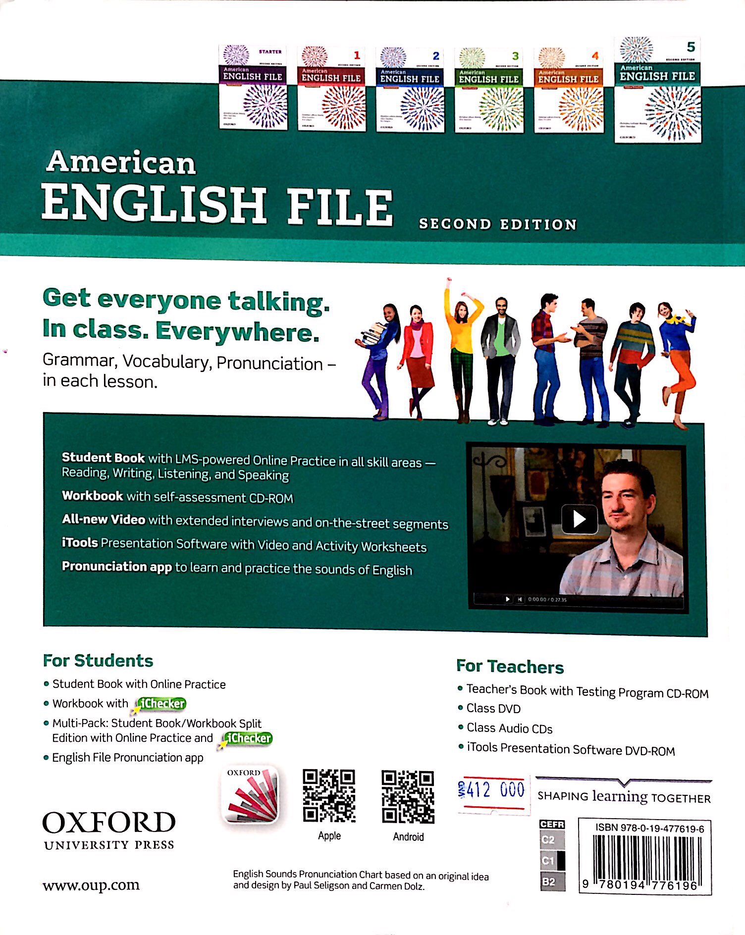 American English File: Level 5: Student Book (Second Edition) - FAHASA.COM