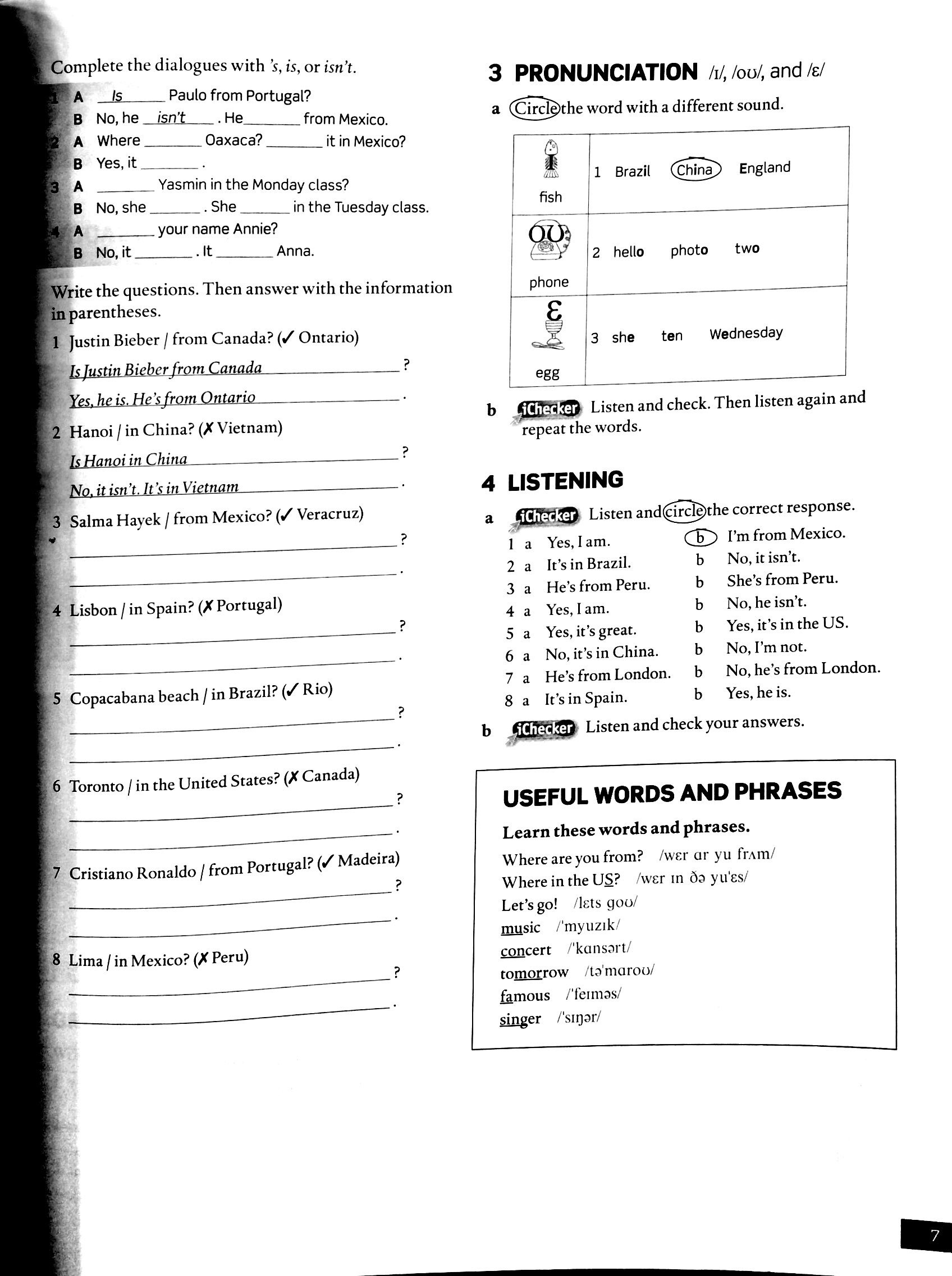 American English File Second Edition: Starter Workbook And Ichecker