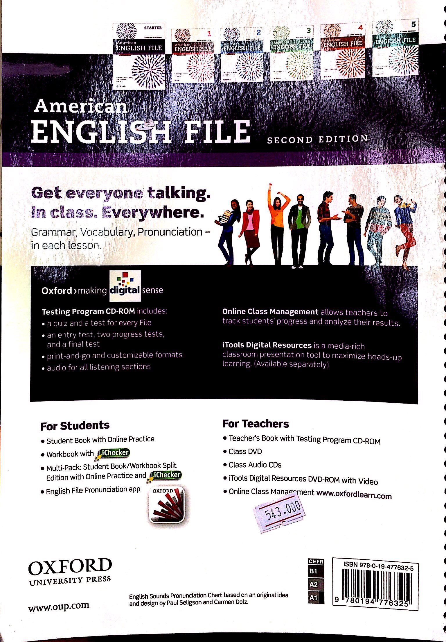 American English File: Starter: Teacher's Book with Testing Program CD ...