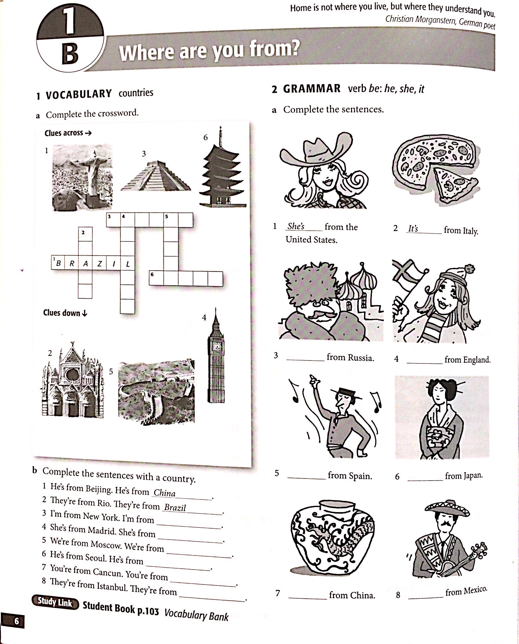American English File Starter Workbook with MultiROM