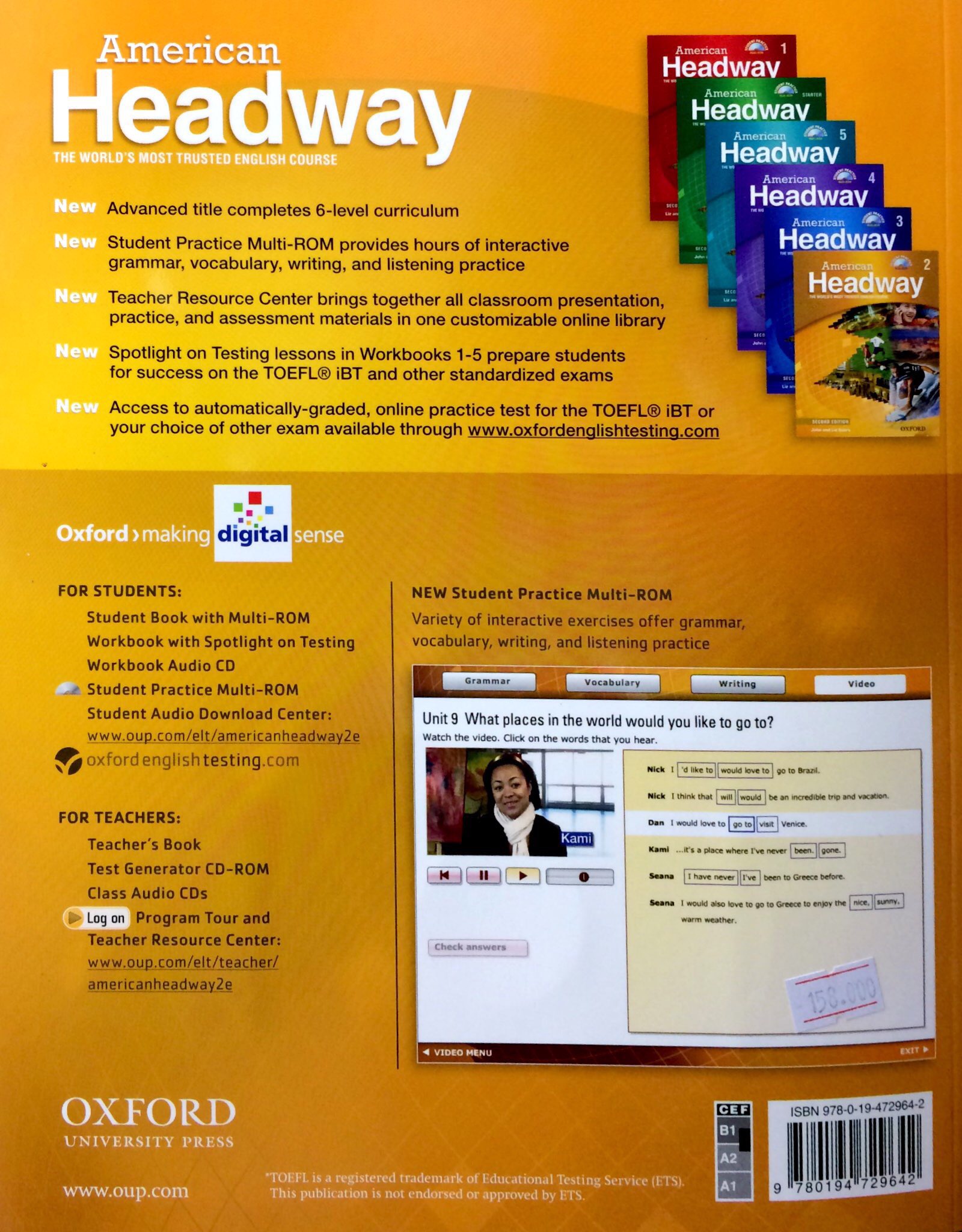 American Headway 2 Student Book with MultiROM 2Ed - FAHASA.COM