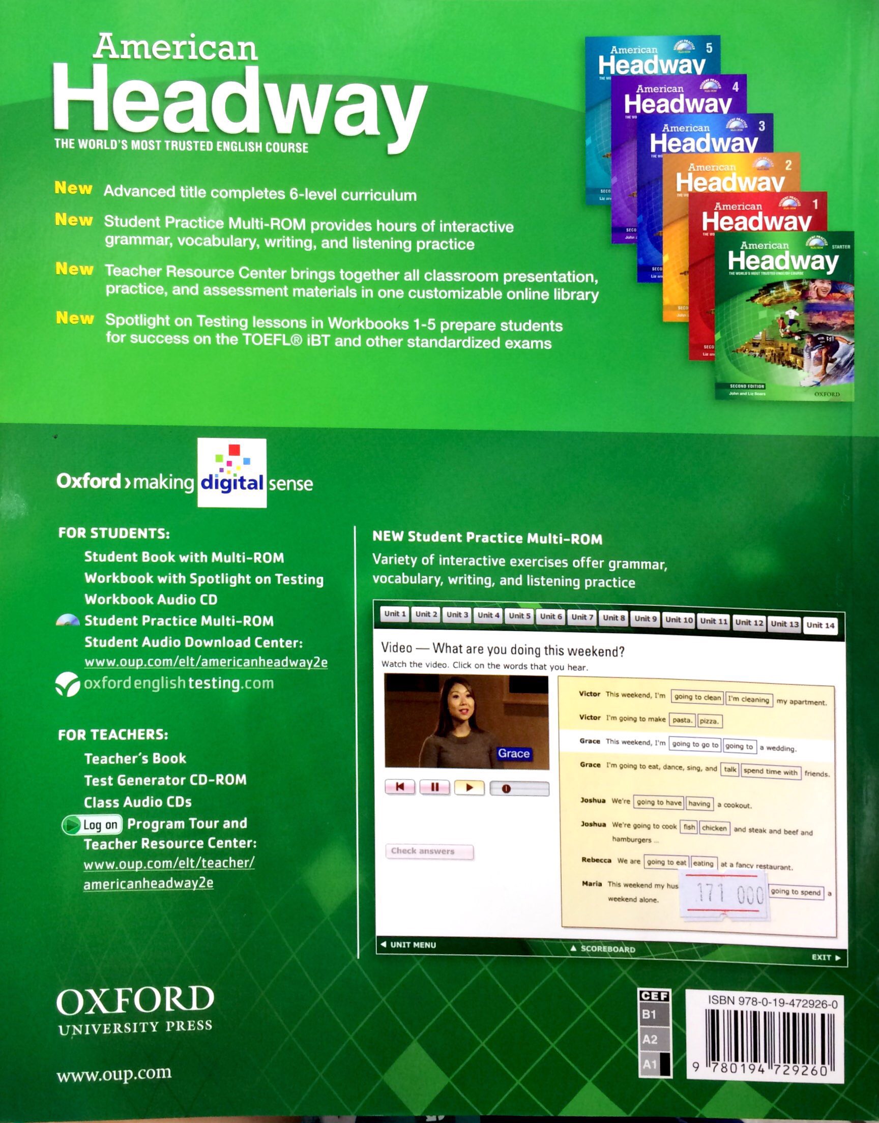 American Headway Starter Student Book with MultiROM 2Ed - FAHASA.COM