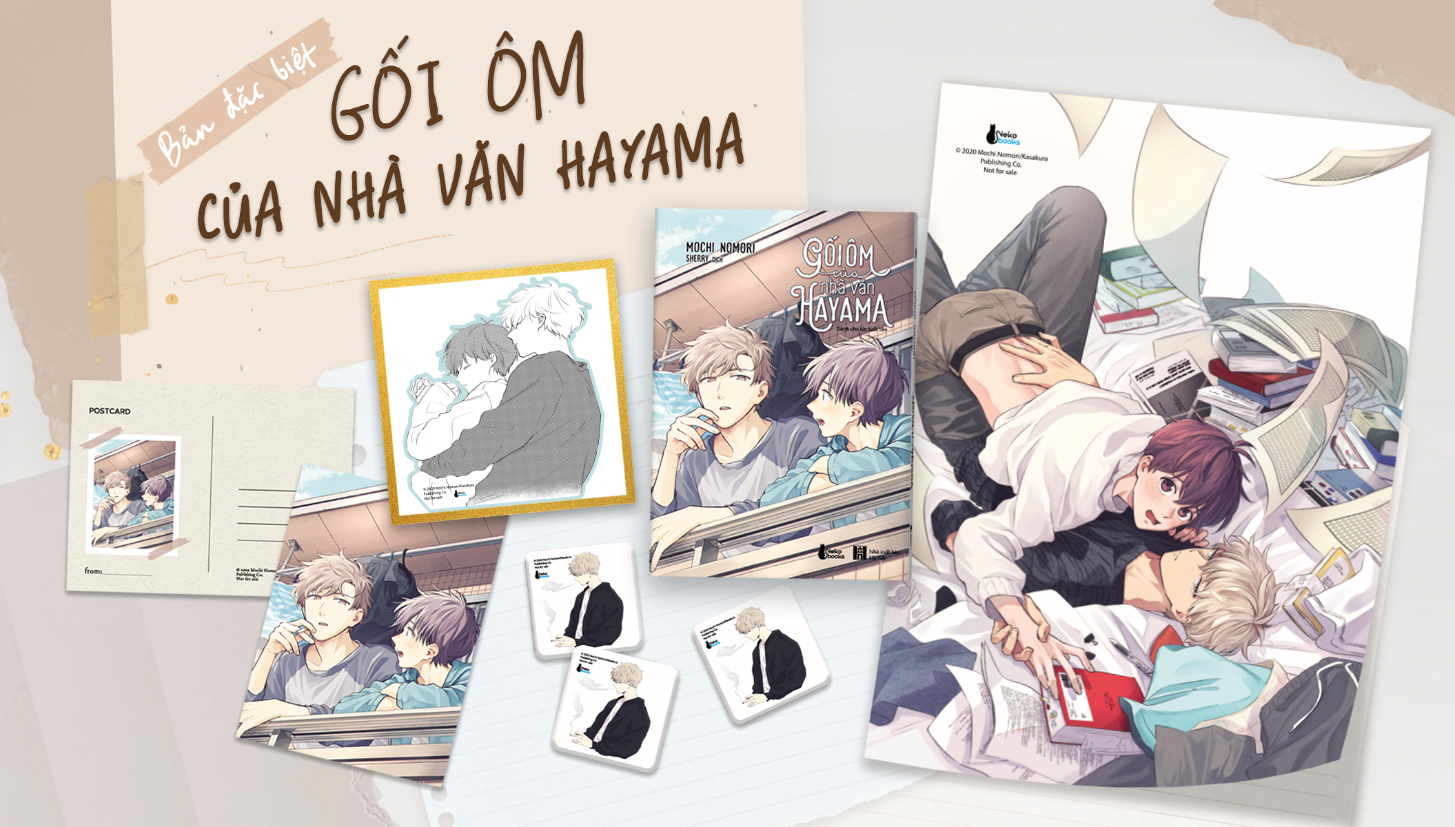 Sách Gối Ôm Của Nhà Văn Hayama - Bản Đặc Biệt - Tặng Kèm Postcard + H ...